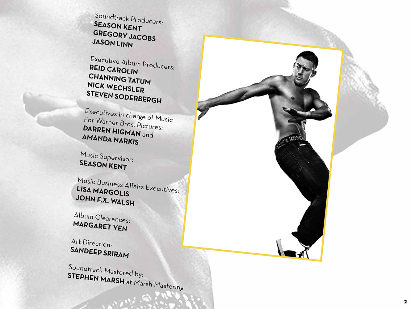 Encarte: Magic Mike XXL (Original Motion Picture Soundtrack) [Digital ...