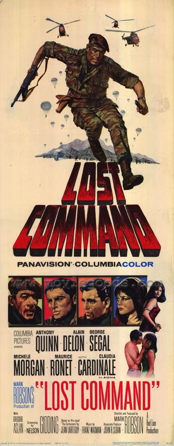 Tune Up: Film Poster : Mark Robson - Lost Command [1966]