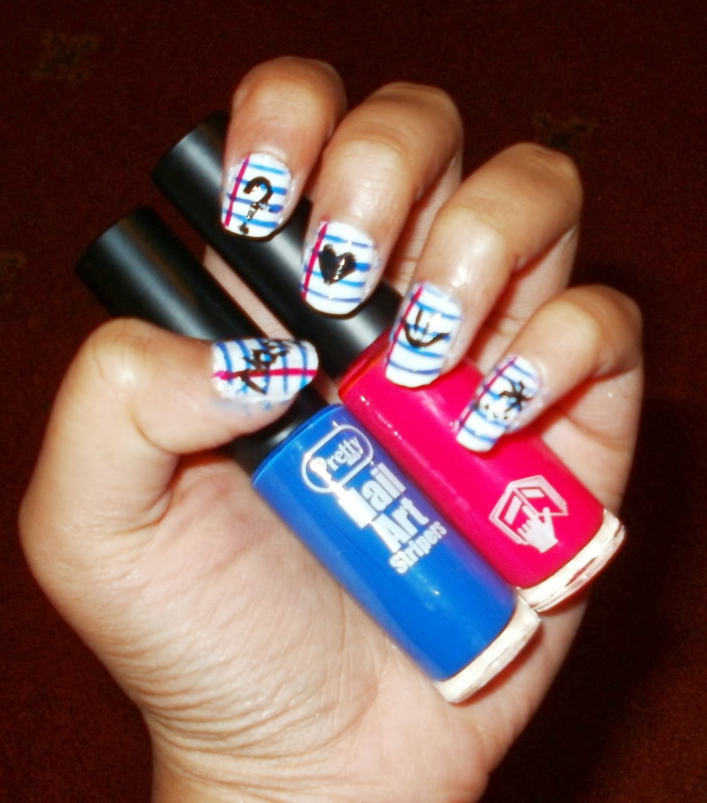 Noshin's Nail Base: Notebook Nails