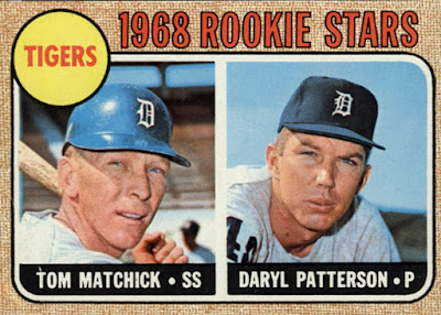 Rating The Rookies: 1968 Topps Tigers Rookie Stars: Tom Matchick, Daryl ...