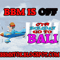 Animated BBM Display Pictures: BBM Off Otw Bali