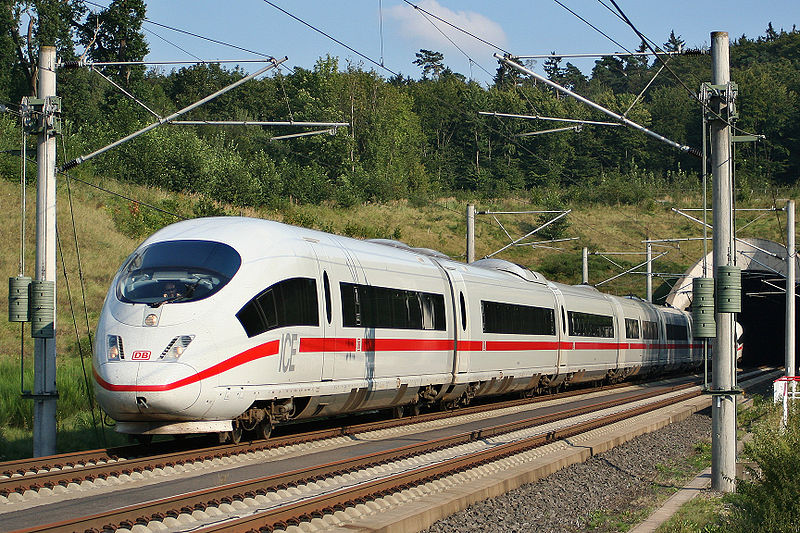 Transportation Picture: German ICE 3 high-speed train
