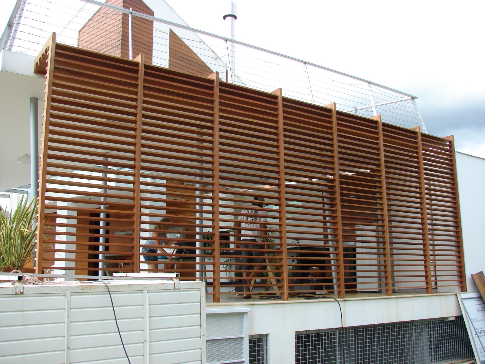 CBA DECK'S: Brise vertical em Jurerê