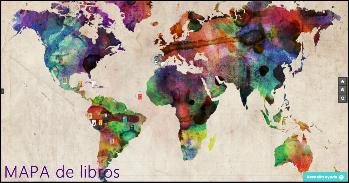 Mapa de Libros
