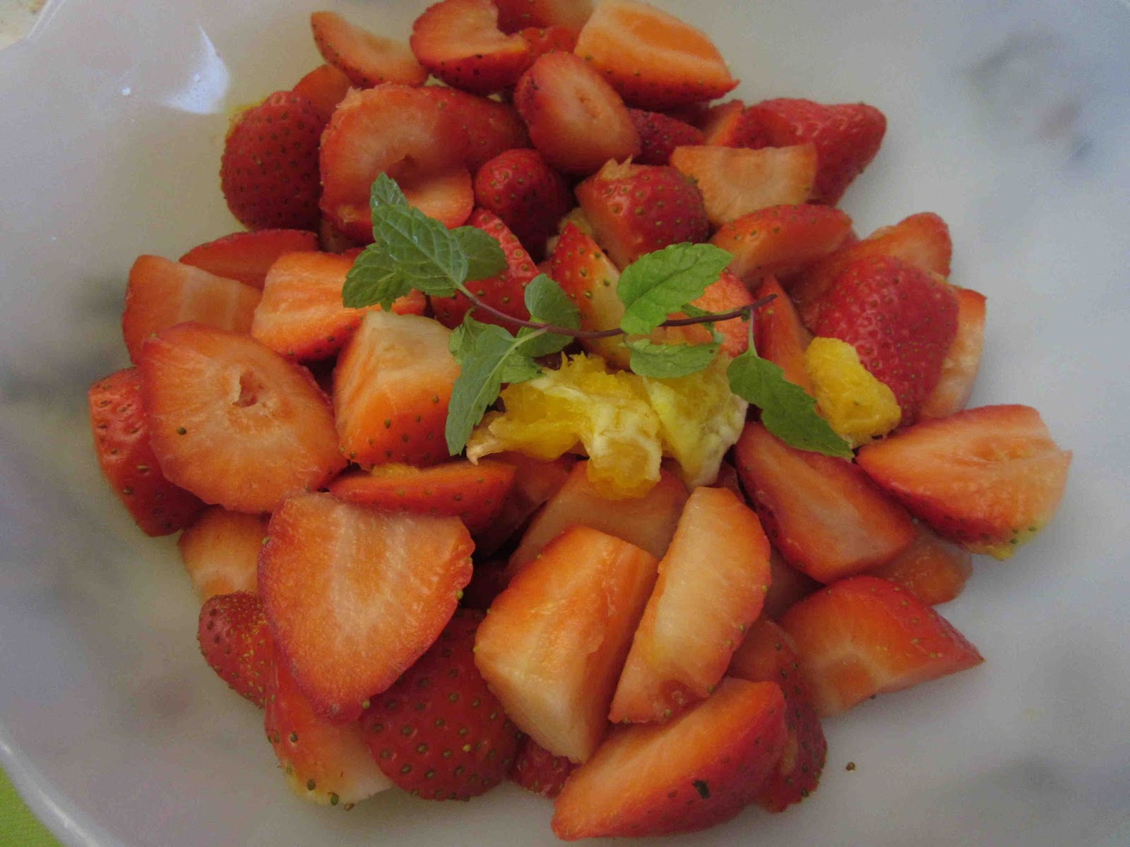 Culinaria y otras cosas: Fresas aromatizadas