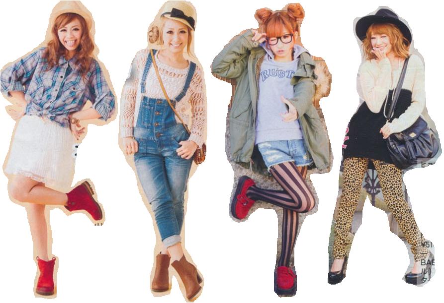 Teka, Urara ...: GYARU- Le basics