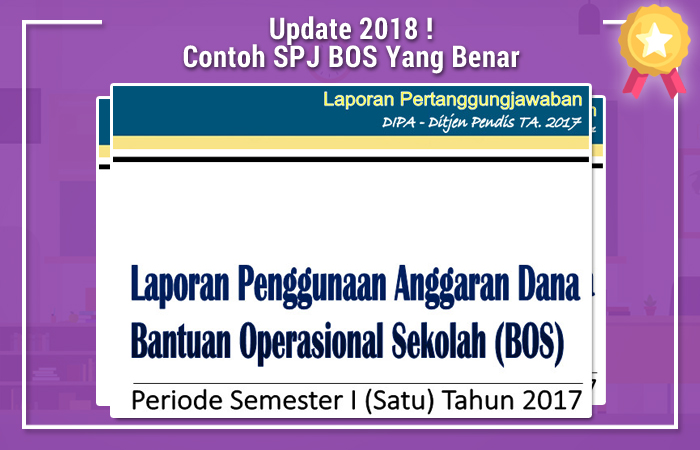 Contoh Aplikasi SPJ BOS SD SMP Plus Kwitansi - Laporan BOS (Bantuan ...