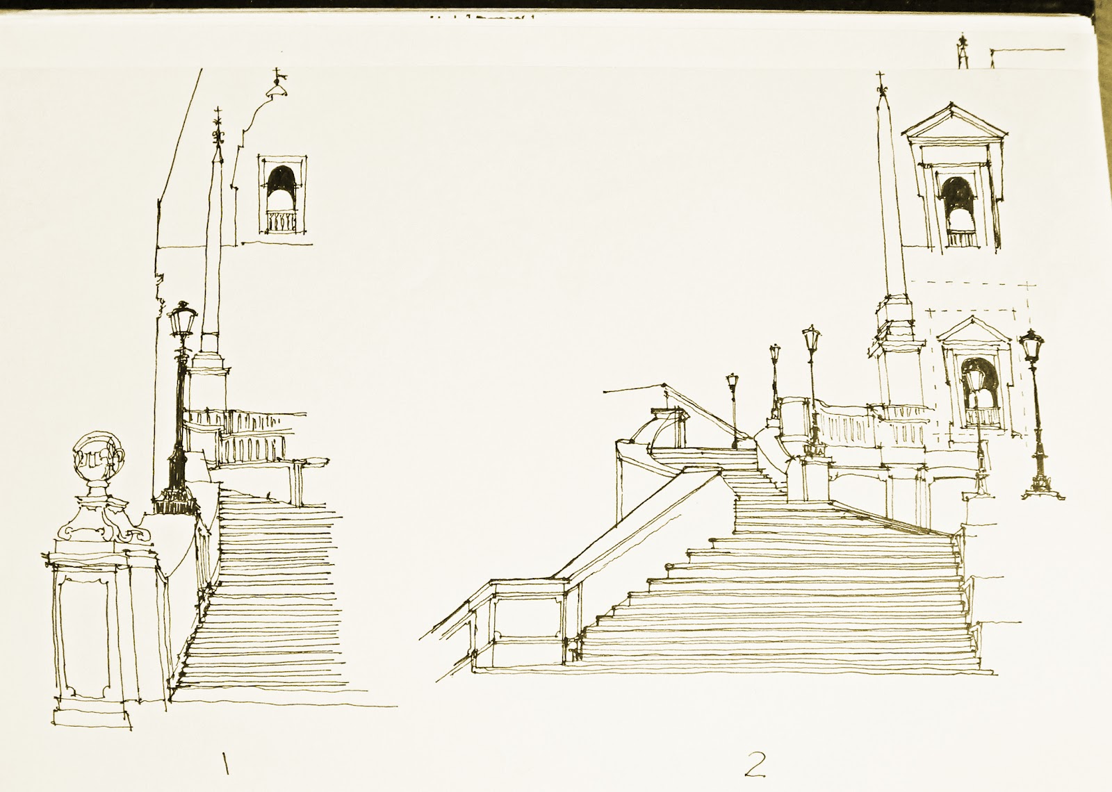 Turn-of-the-Centuries: ROME: Spanish Steps