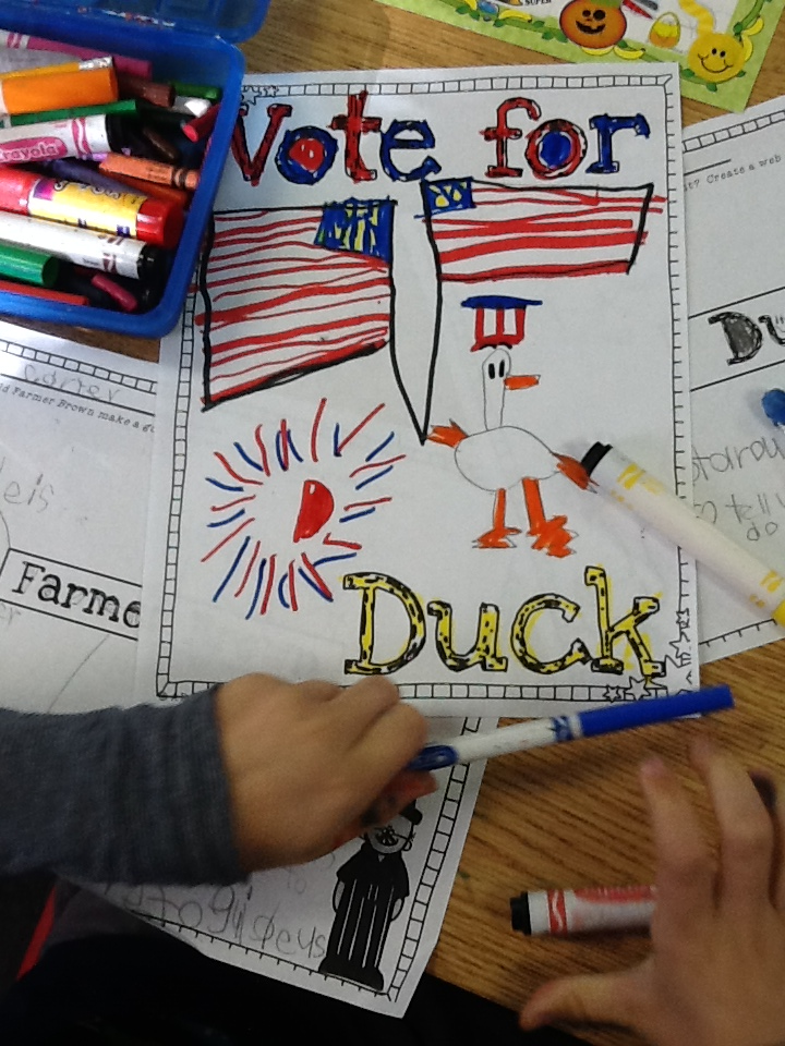 Bobcat Beginnings: Election Day in First Grade!!