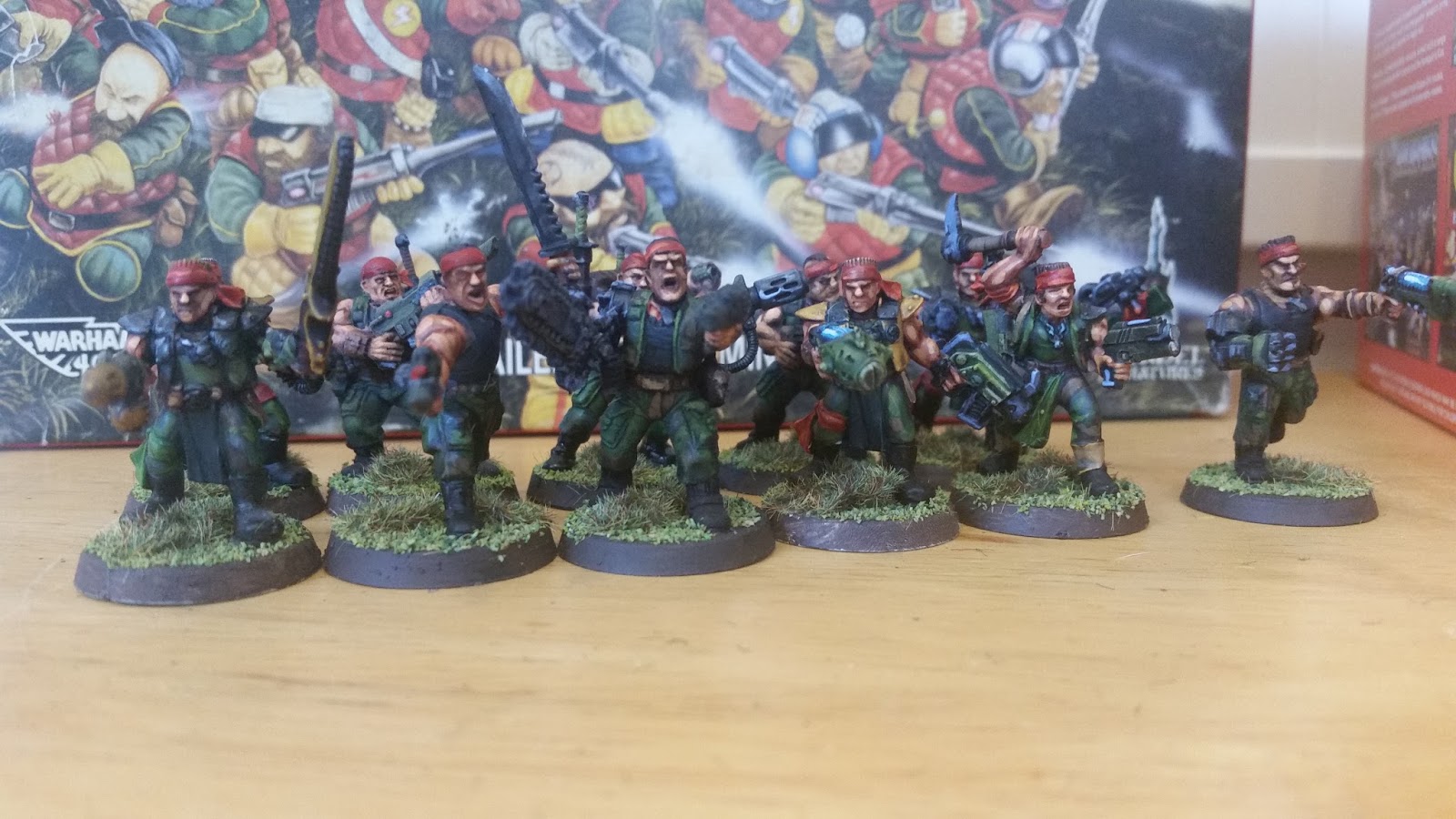 The Analogue Hobbies Painting Challenge: From DavidB - Catachan Green ...