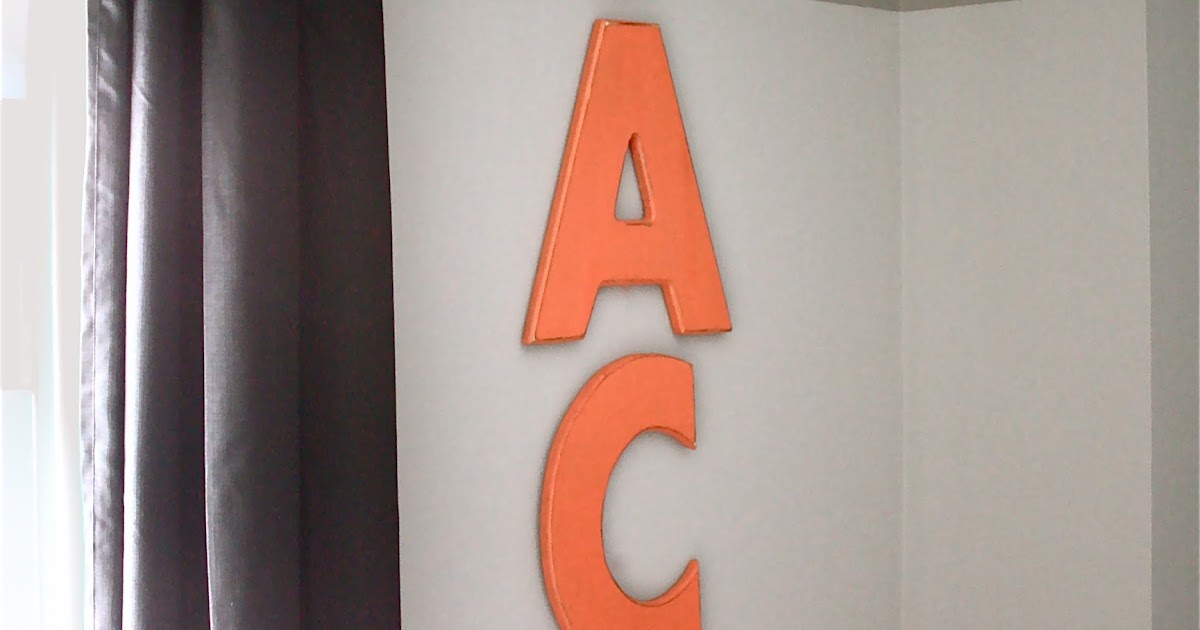 The Yellow Cape Cod: DIY custom letter tutorial