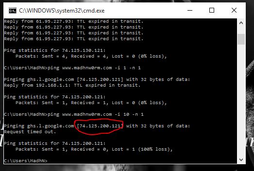How to Footprinting a target network using the ping utility - Madhnw0rm ...
