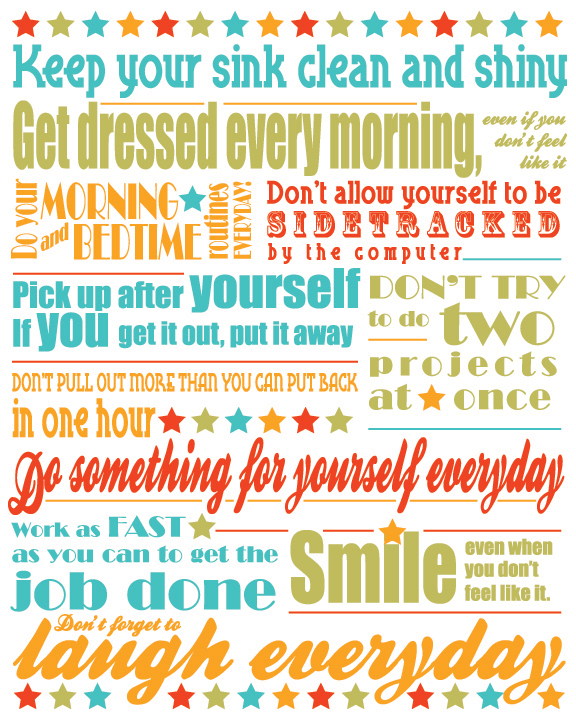 Κορίτσι Μάλαμα: FlyLady: Η γυναίκα που άλλαξε τον τρόπο που κάνω δουλειές