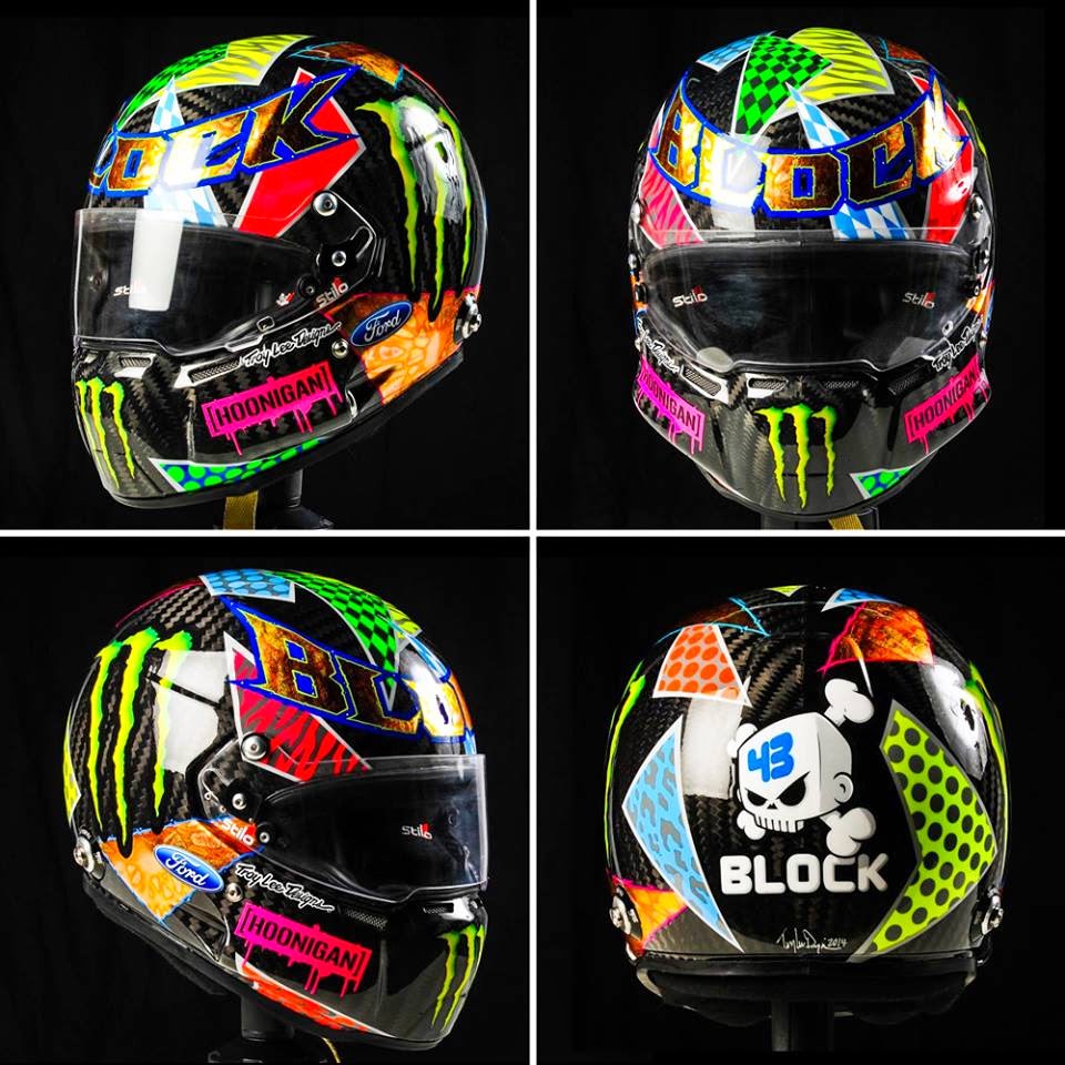Racing Helmets Garage: Stilo ST4F Carbon K.Block 2014 by Troy Lee Designs