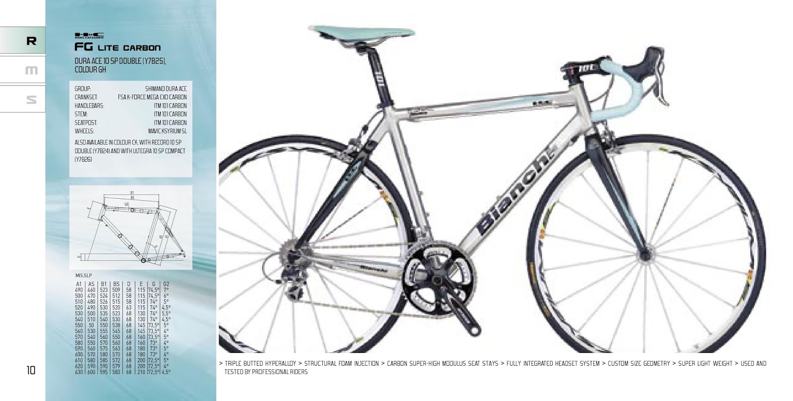 CATALOGUES BIANCHI: BIANCHI 2007