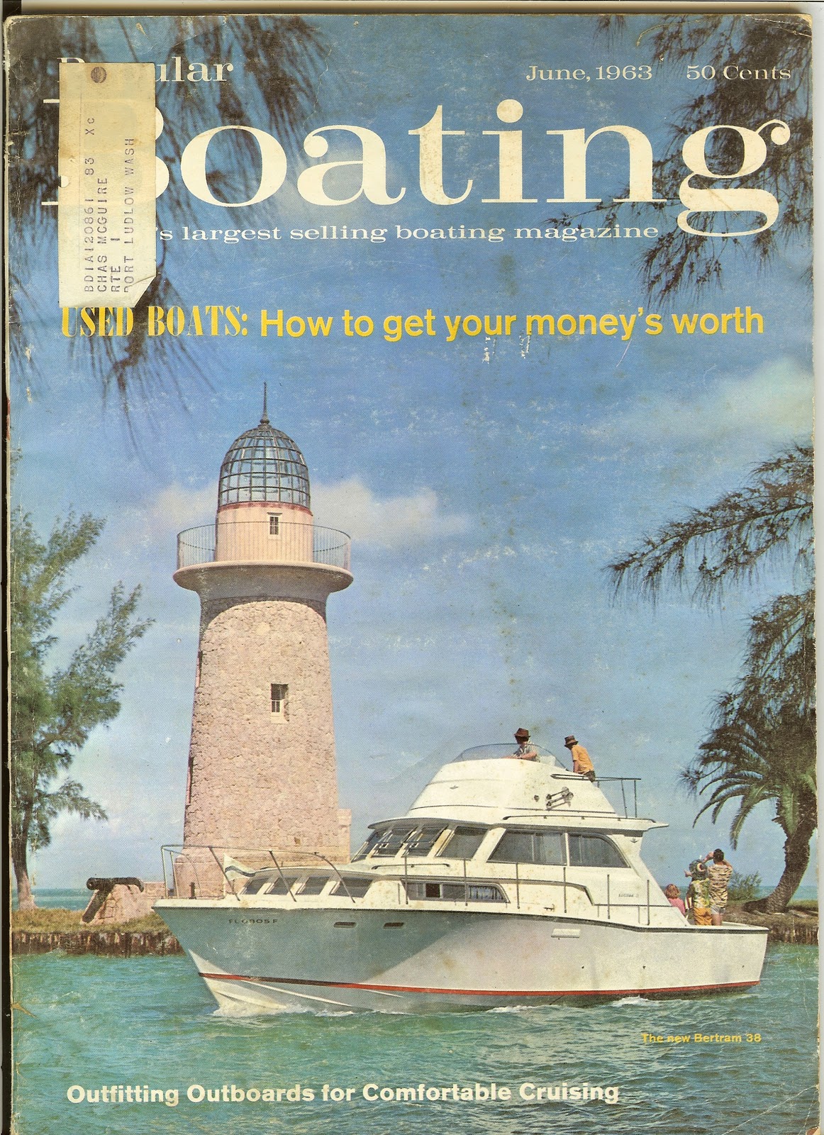 Four Bees: 1963 Popular Boating Magazine and Boating Advertisements