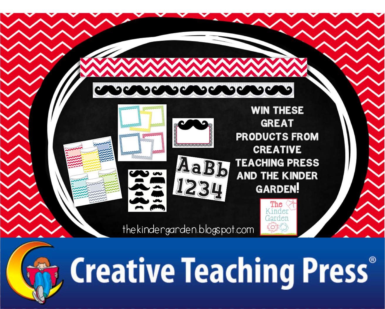 The Kinder Garden: Mustache and Chevron Love from Creative Teaching ...