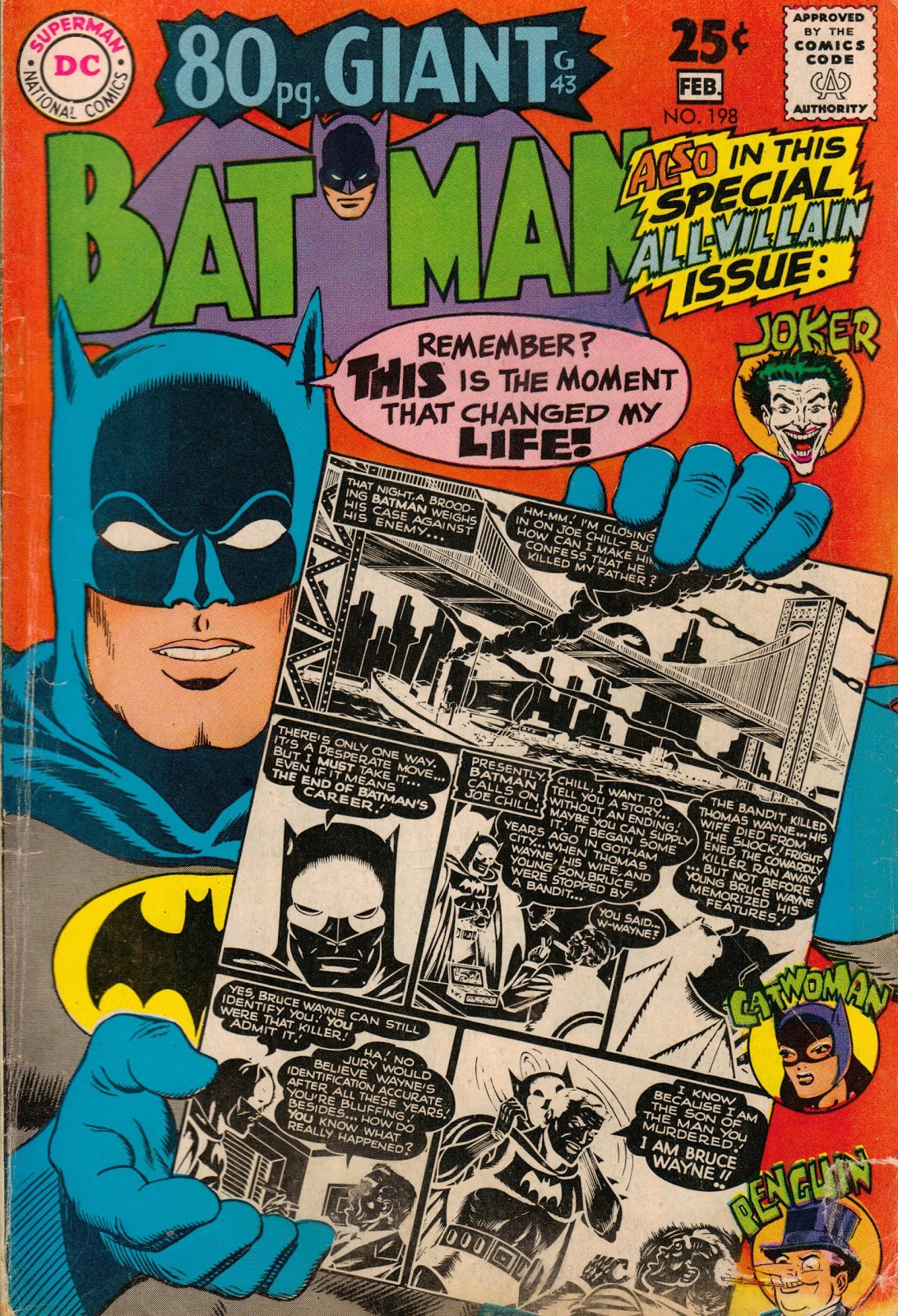 Allyson's Attic: BATMAN 198 review 80 page Giant