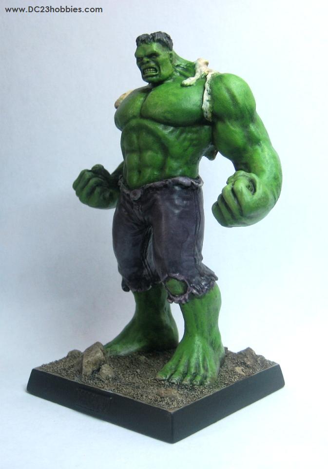 Incredible HULK mini statue painted by DC23 |Don Suratos aka DC23