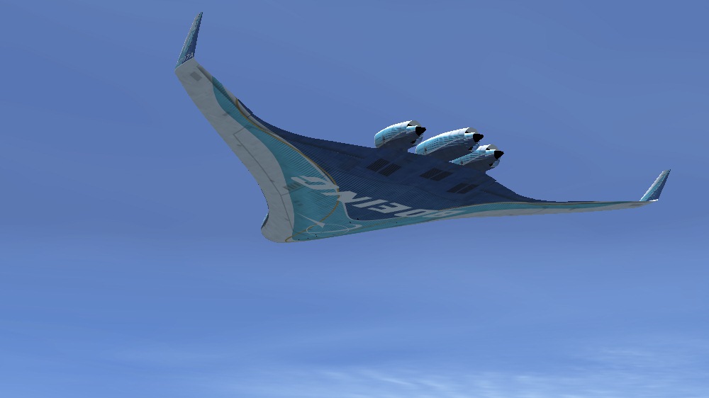 fs-telechargement: Boeing B-797 Flying Wing Super Liner