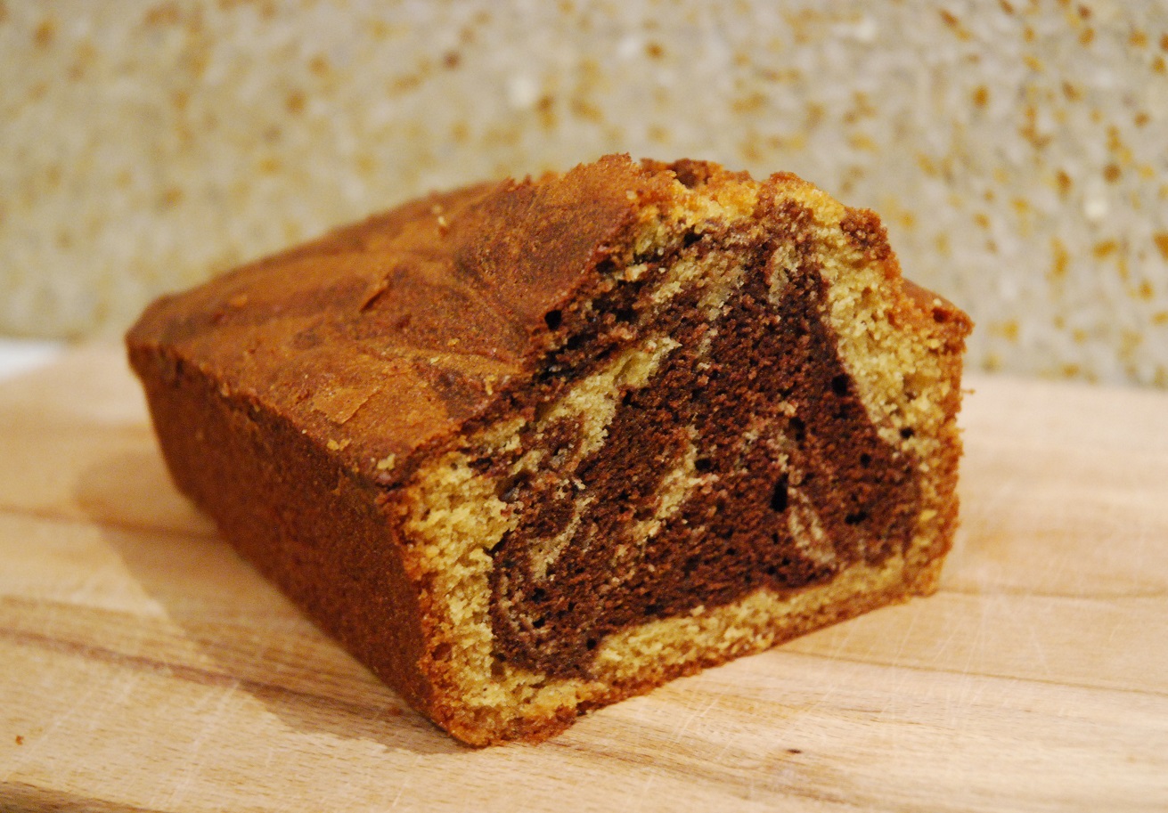 Gâteau marbré