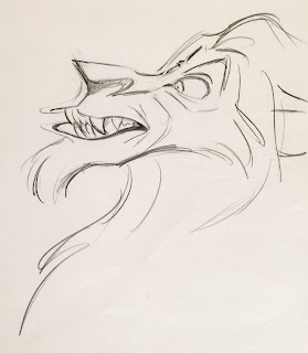 Animation Collection: Original Production Animation Drawing of Scar ...