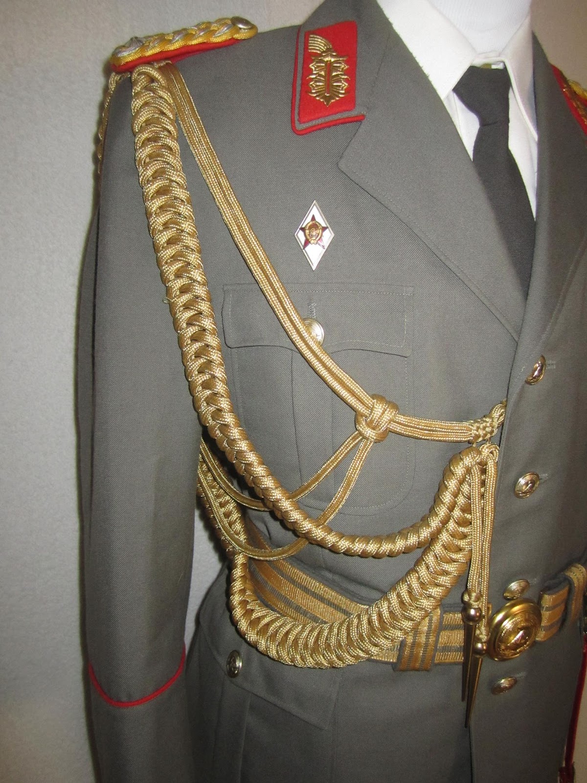 Uniformen der DDR: NVA Generalmajor Landstreitkräfte Paradeuniform 1986 ...