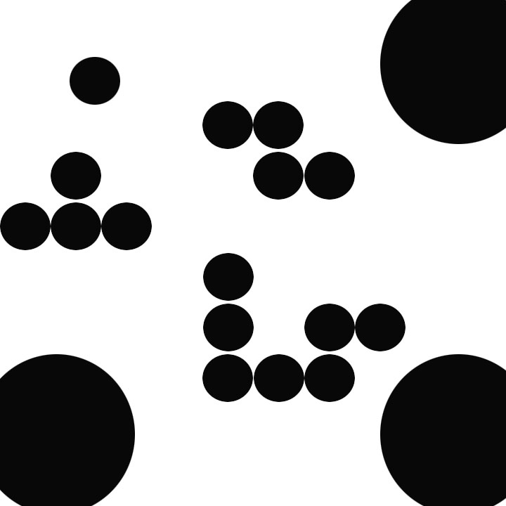 AR 122, Two Dimensional Design, Mod 4, 2013: Week 2 Dot Design and cropped