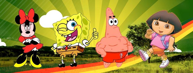 MINNIE MOUSE Y DORA LA EXPLORADORA SE ENTRAN A TROMPADAS; BOB ESPONJA Y ...