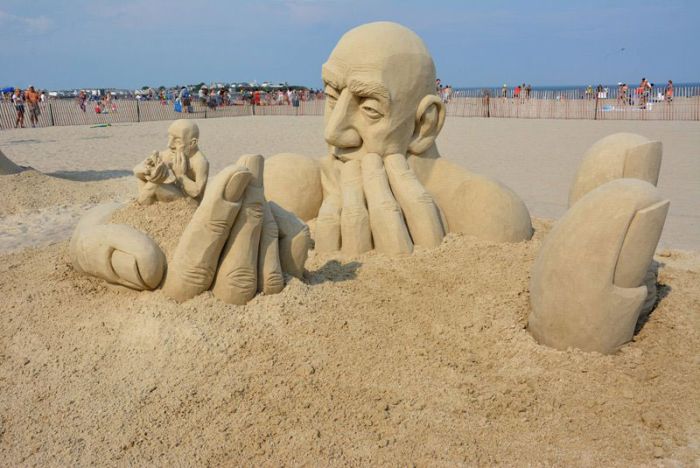World Of Technology: The Infinity Sand Sculpture (6 pics)