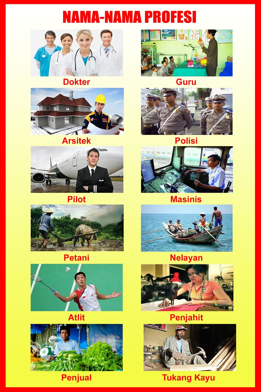 Koleksi Desain Poster Kelas - Tema Pengetahuan Umum - Almuna.sch.id