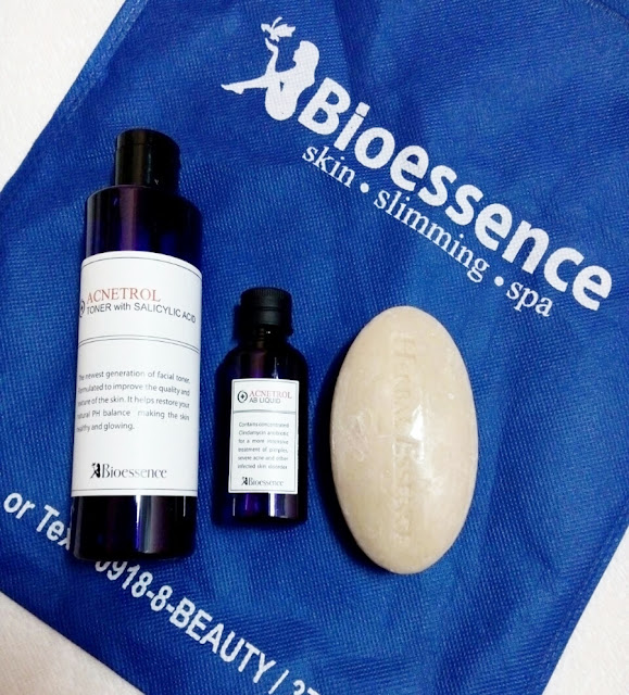 Bioessence Acnetrol Toner, AB Liquid and Sulfur Soap Review | The ...