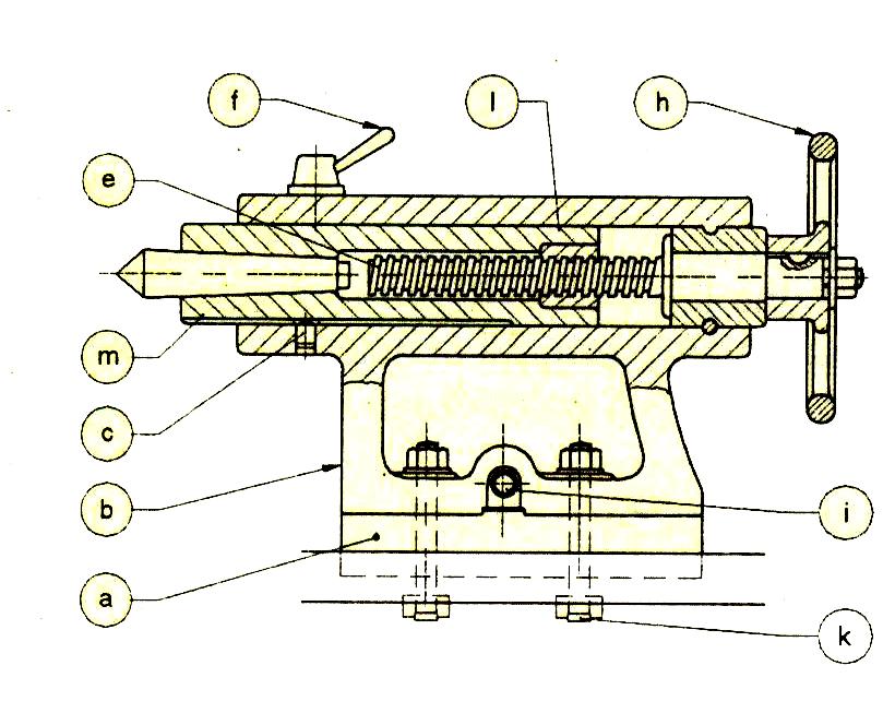 Milling Machine Tailstock Assembly Drawing at Lauren Ham blog