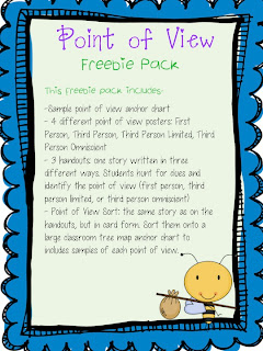 3-6 Free Resources: Point of View Freebie Pack