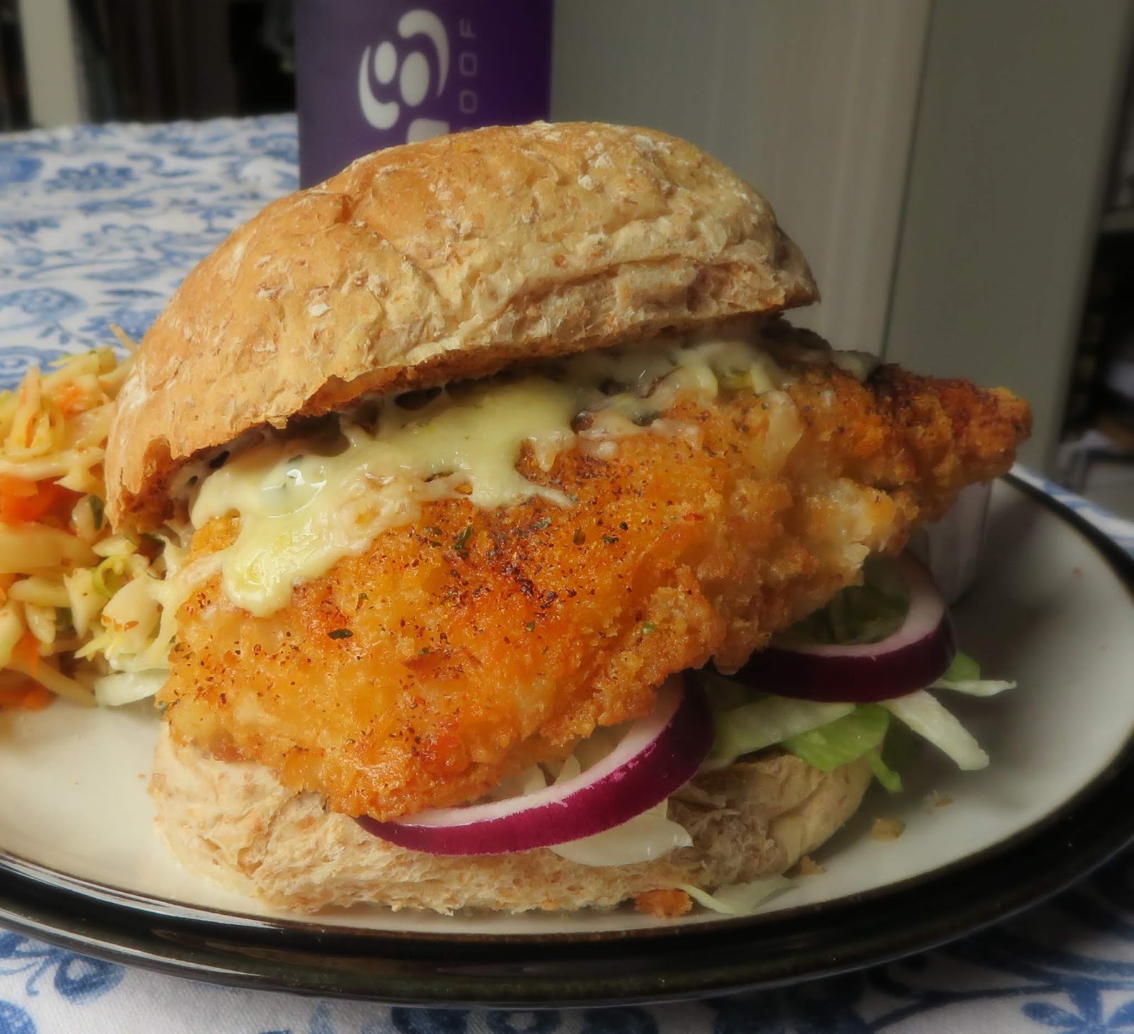 Spicy Chicken Burgers | The English Kitchen