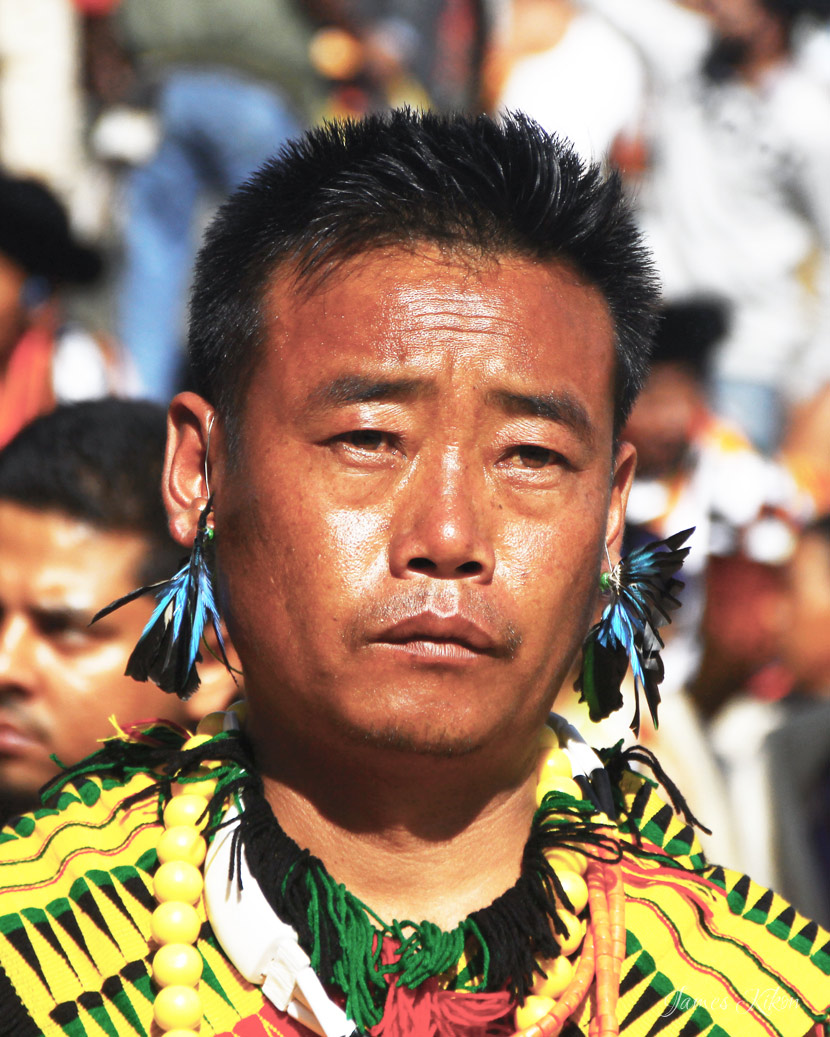 Nagaland Cultural Photos -Traditional Naga Head Gears and Faces