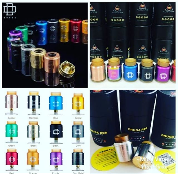 Review RDA DRUGA By Vapeshouse dan Augvape - VAPE RAKYAT