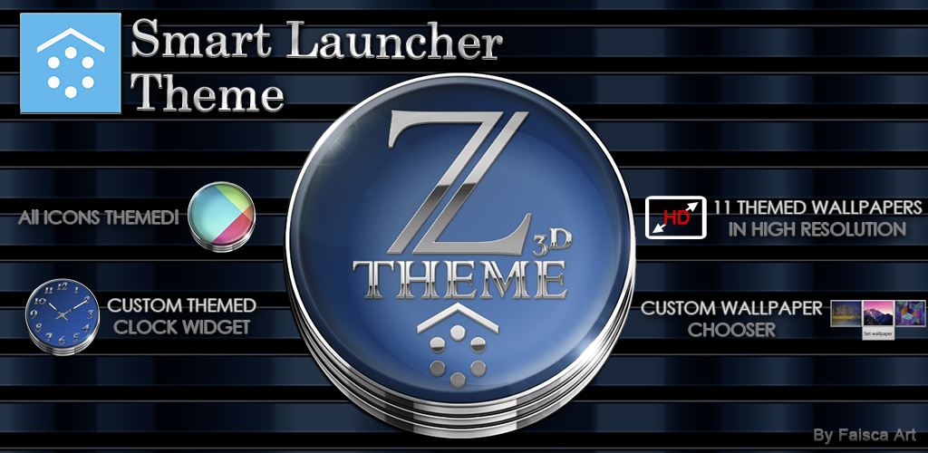 Faisca Art Themes: SMART LAUNCHER THEMES