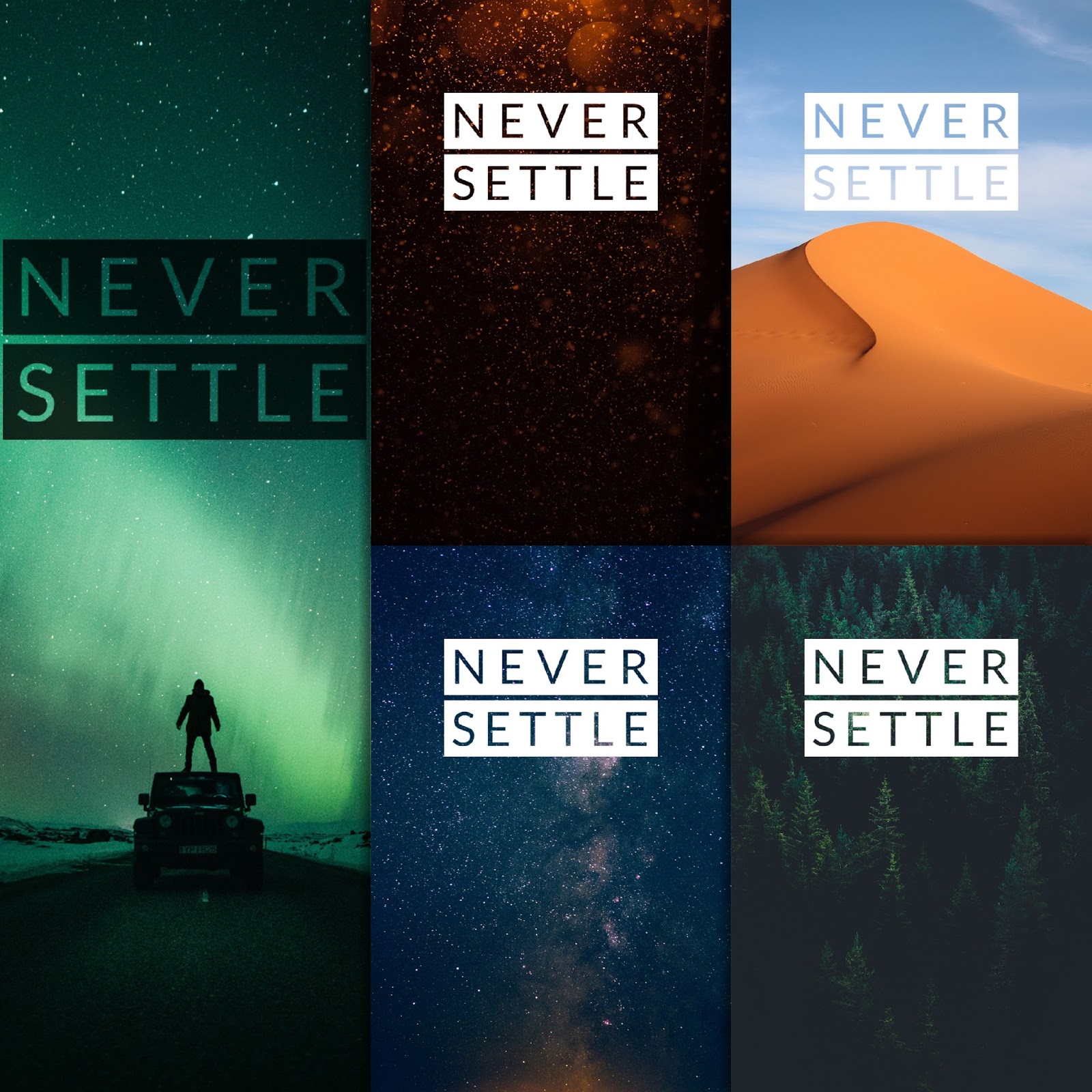 Never Settle Wallpaper Pack 25 (30 Wallpapers) JANUARY 2018 - OnePlus ...