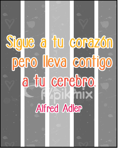 Sigue a tu corazón | Alfred Adler | Pik-Mix