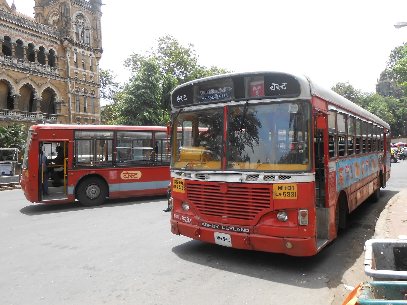 India's Transportation: MUTP Ashok Leyland Diesel Buses of Kurla and ...