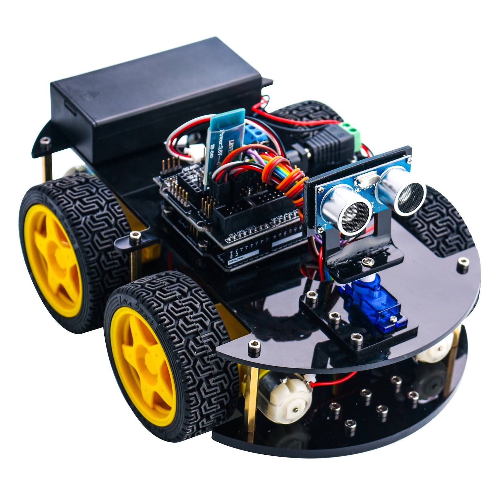 MONTAJE Y FUNCIONAMIENTO DEL ROBOT CAR KIT BY ELEGOO: LABORATORIO_14