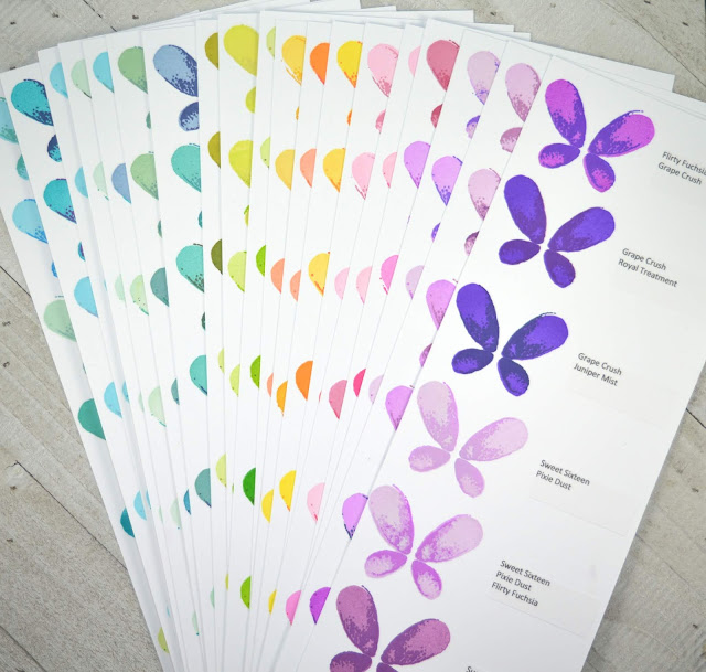 Jen's Ink Spot: Layering Color Combo Guide with Catherine Pooler Inks