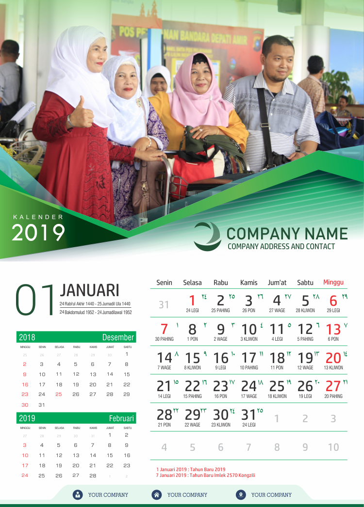 Desain Kalender Sekolah : Download Template Kalender Sekolah Islam ...