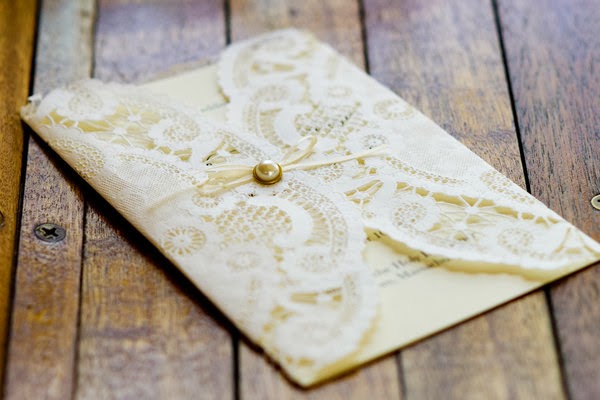 Karl Landry Wedding Invitations Blog: Lace Wedding Invitations