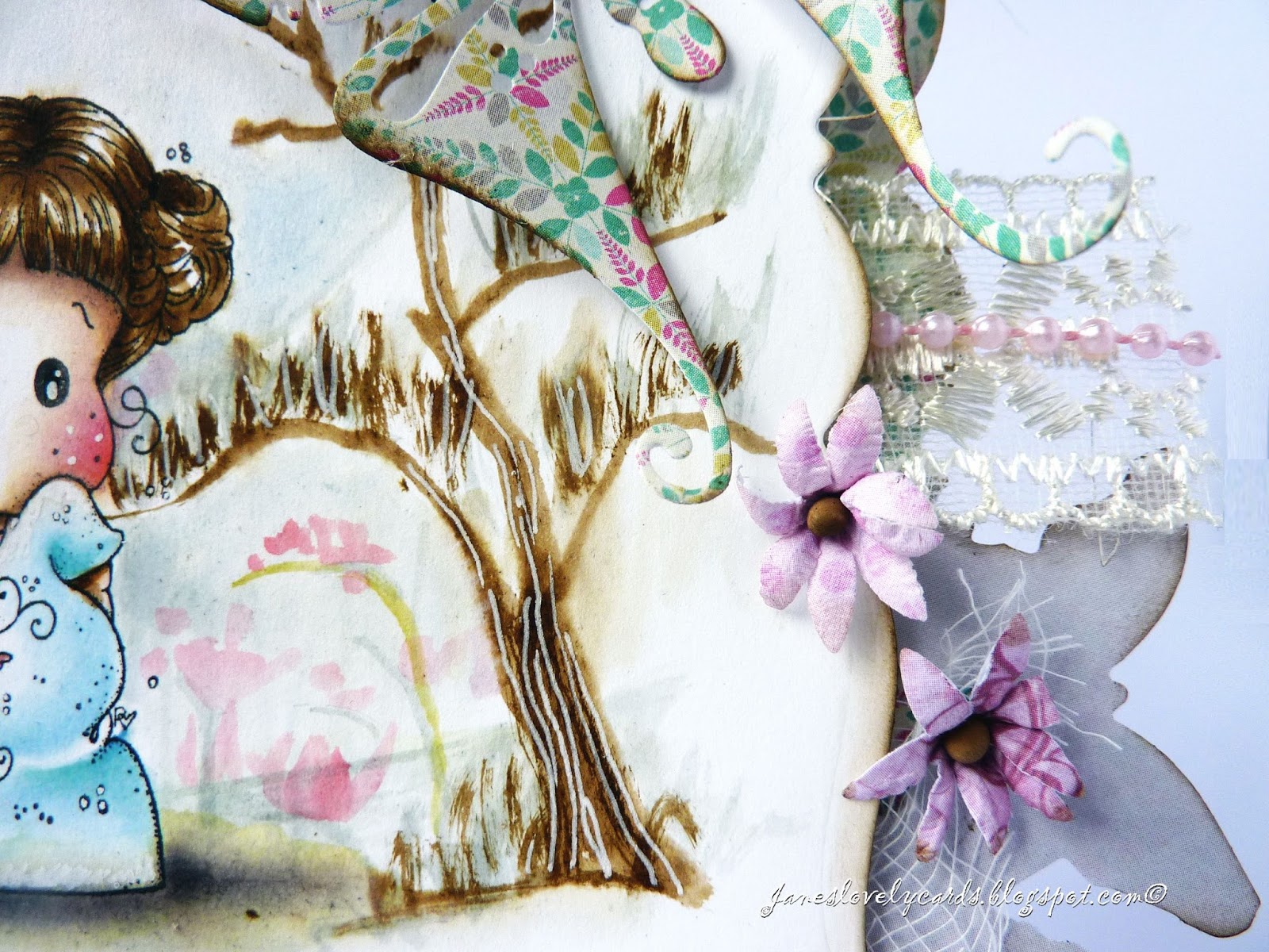 Jane's Lovely Cards : Magnolia-licious DT - Things With Wings