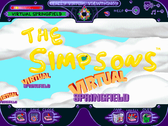 The Collection Chamber: THE SIMPSONS: VIRTUAL SPRINGFIELD