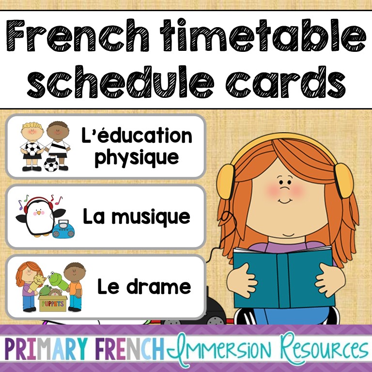 Resources to set up your classroom! - Primary French Immersion Resources