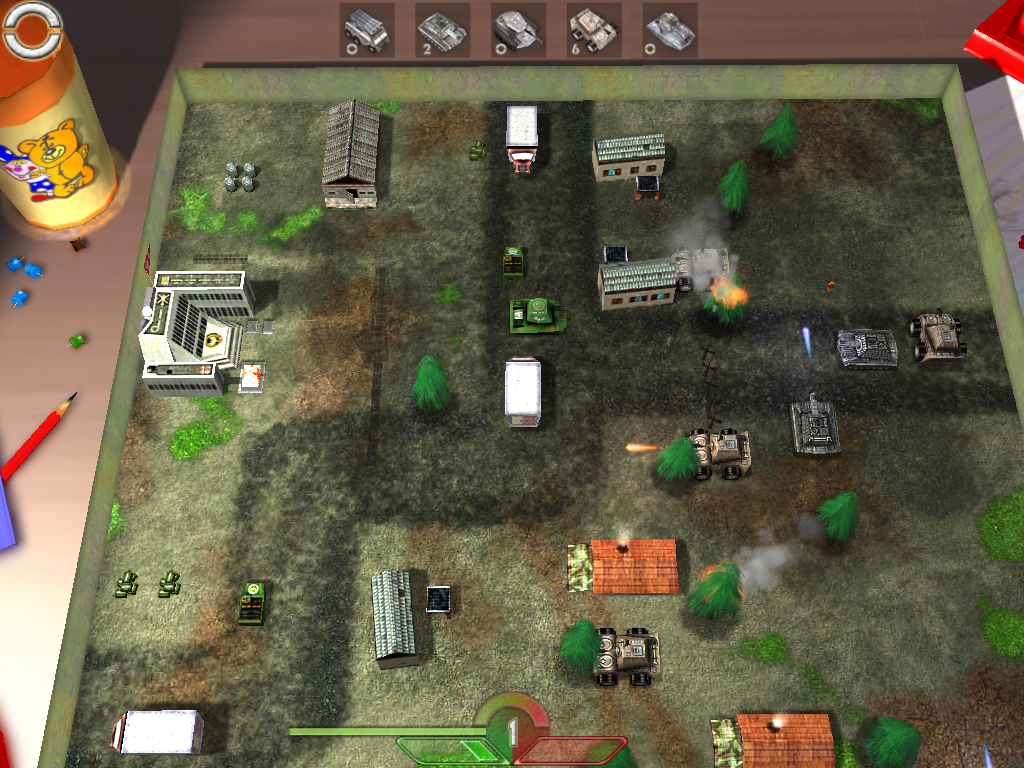 Chia se tong hop: Game bắn xe tăng Tank-O-Box nhẹ và hay nhất cho máy tính