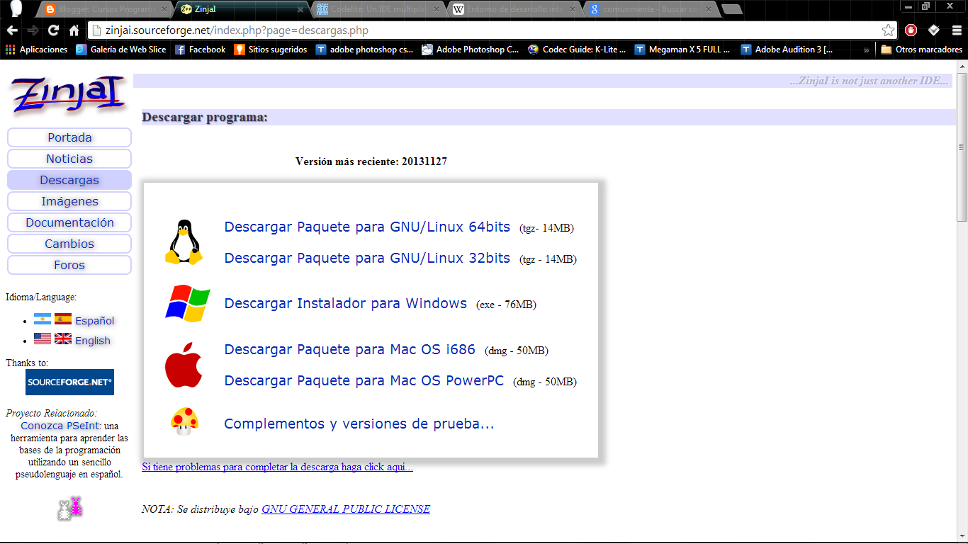 Cursos Programación: ¿Como instalar Zinjai para programar en C?